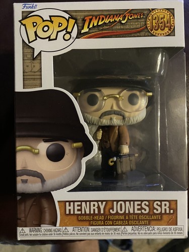 Funko Pop Indiana Jones Henry Jones Sr. #1354 Brand New | eBay