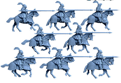 Early C16th French Gendarmes X8 Cavalry 28mm | eBay