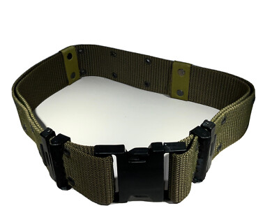 NEW* Olive Green LC2 Pistol Belt - US Military ALICE LC-2 Webbing Army ...