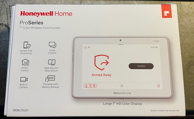Honeywell Prowltouch Wireless Touchscreen Secondary Keypad for ...