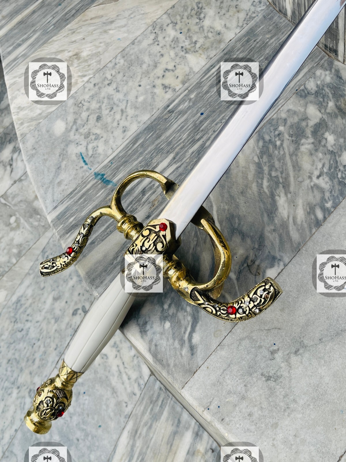 Highlander Sword Handcrafted (Peter Diamon) Toledo Salamanca sword with ...