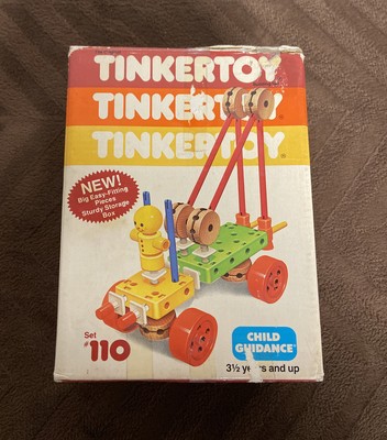 TINKERTOY Set With Original Box Child Guidance Set# 110 • Vintage | eBay