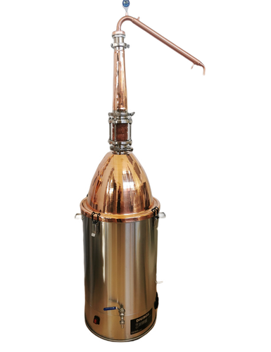 StillMate 65L Copper Pot Still Mini Distillery Kit Free Power Station ...