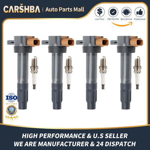 4*Ignition Coil For 09-13 Suzuki Grand Vitara Kizashi SX4 33400-51K20 ...