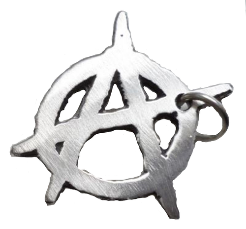 Anarchy Punk Pin Badge - Hand Made in English Pewter | eBay