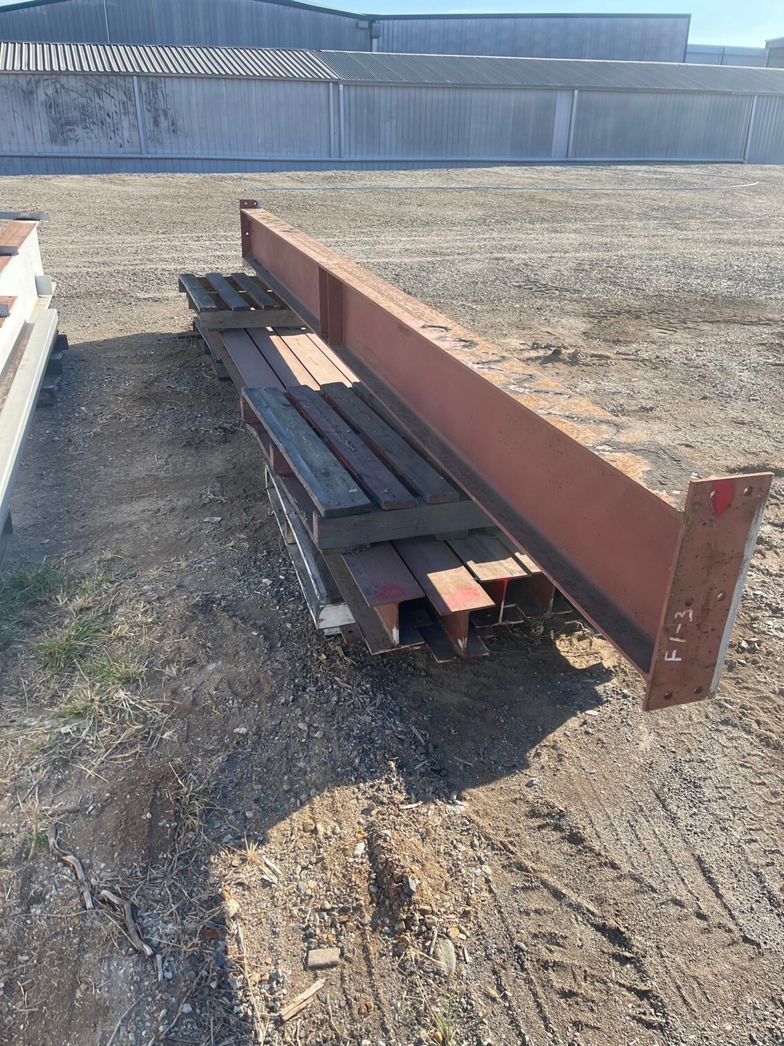 BUILDING MATERIAL - STEEL I-BEAMS | eBay