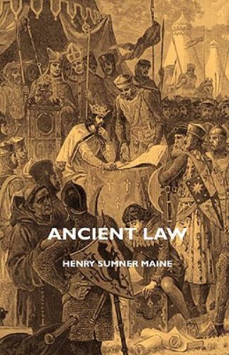 Ancient Law by Henry James Sumner Maine and Henry Sumner Maine (2008 ...