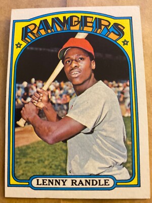 1972 Topps Baseball stunning set break #737 Lenny Randle NM/MT | eBay