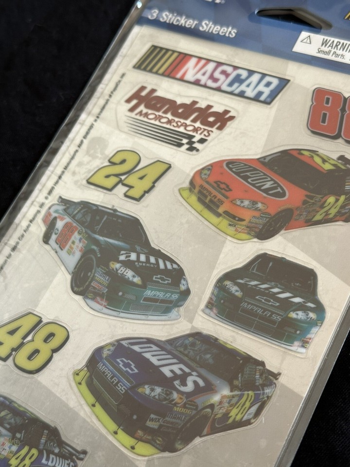 Nascar Hendrick Transparent Stickers Stickety-Doo-Da 2009 EarnhardtJr ...
