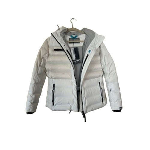$1050 Capranea Women's Vanta II Down Ski Jacket White & Black Women 3XL NWT | eBay