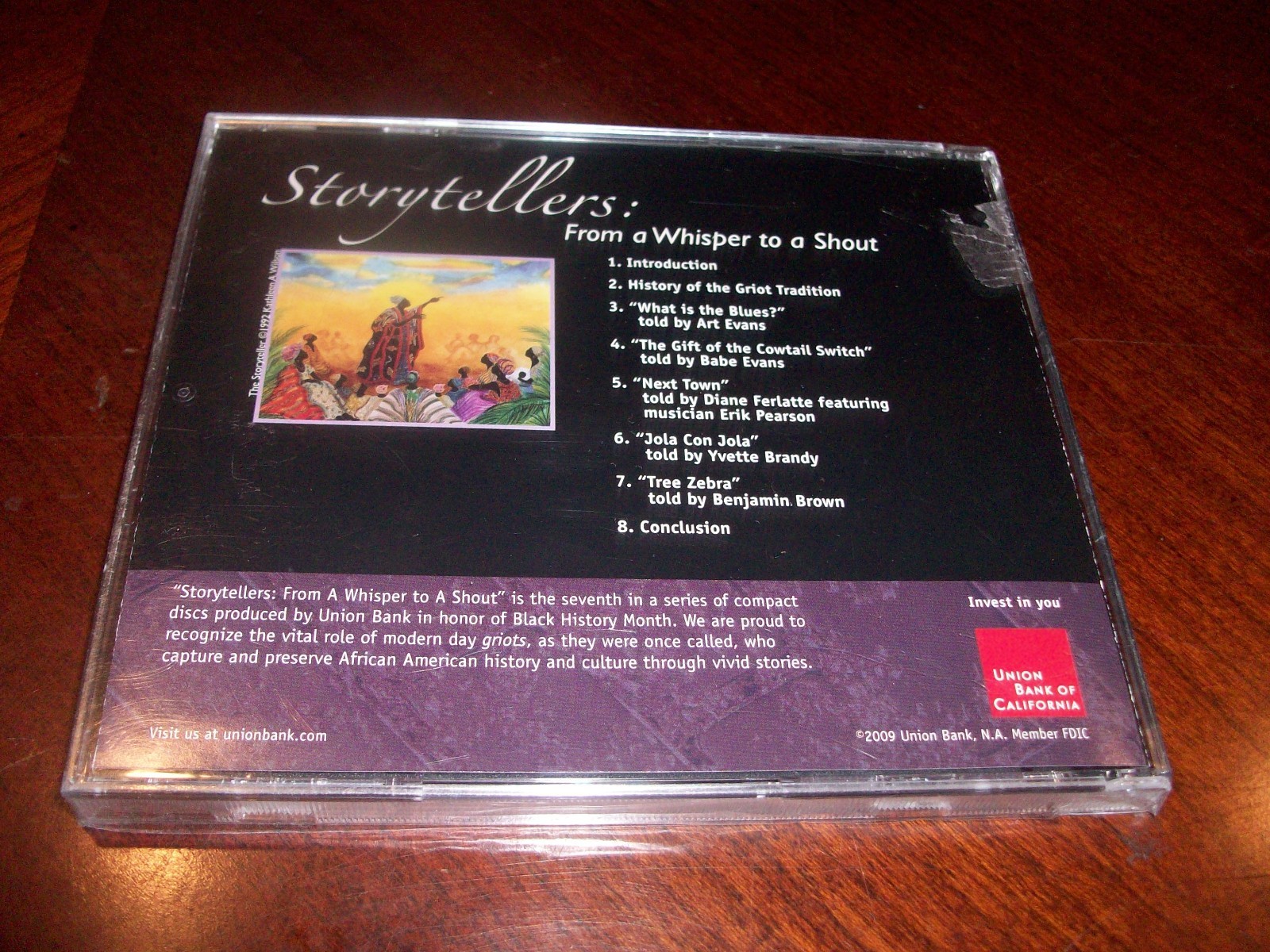 Storytellers From A Whisper To A Shout Black History Month (Music CD ...