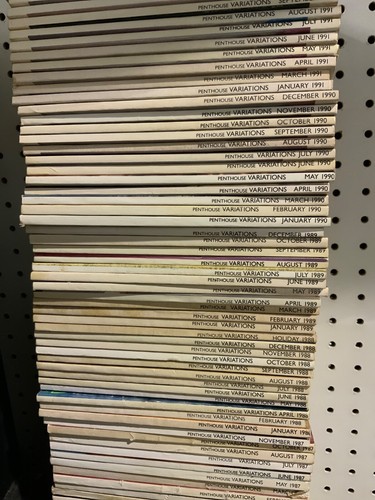 VNTG PENTHOUSE VARIATIONS LOT OF 260+ Magazines from 1979 to 2007 | eBay