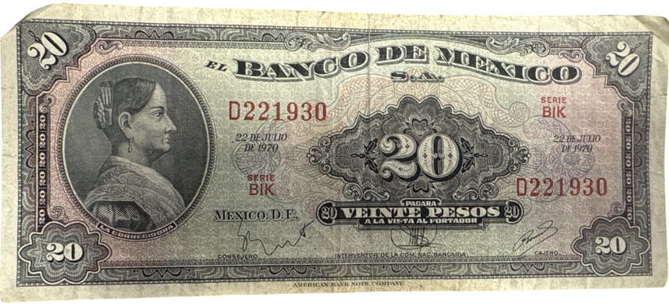 MEXICAN PESO BANK NOTES - CHOICE OF STYLE & NOTE - MEXICO | eBay