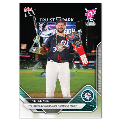 2025 Topps Now Cal Raleigh Home Run Derby Champion #427 | eBay