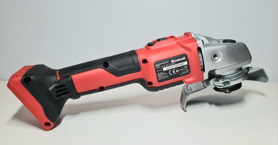 Einhell Power Akku-Winkelschleifer AXXIO 18/125 + 4 Ah Akku ...