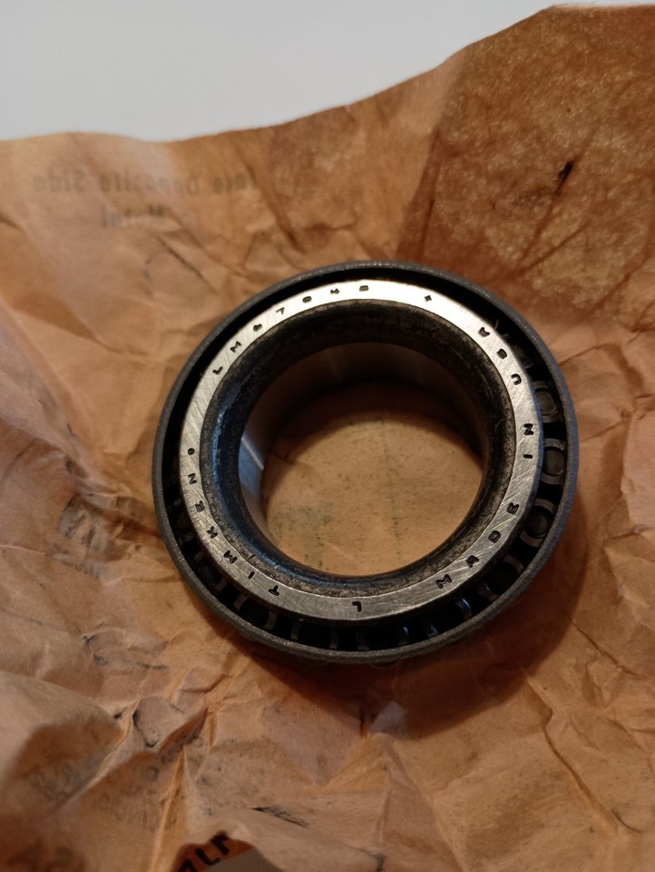 Ford Tractor Bearing and Race Set 8A1201C and 8A1202B Timken LM67048 ...