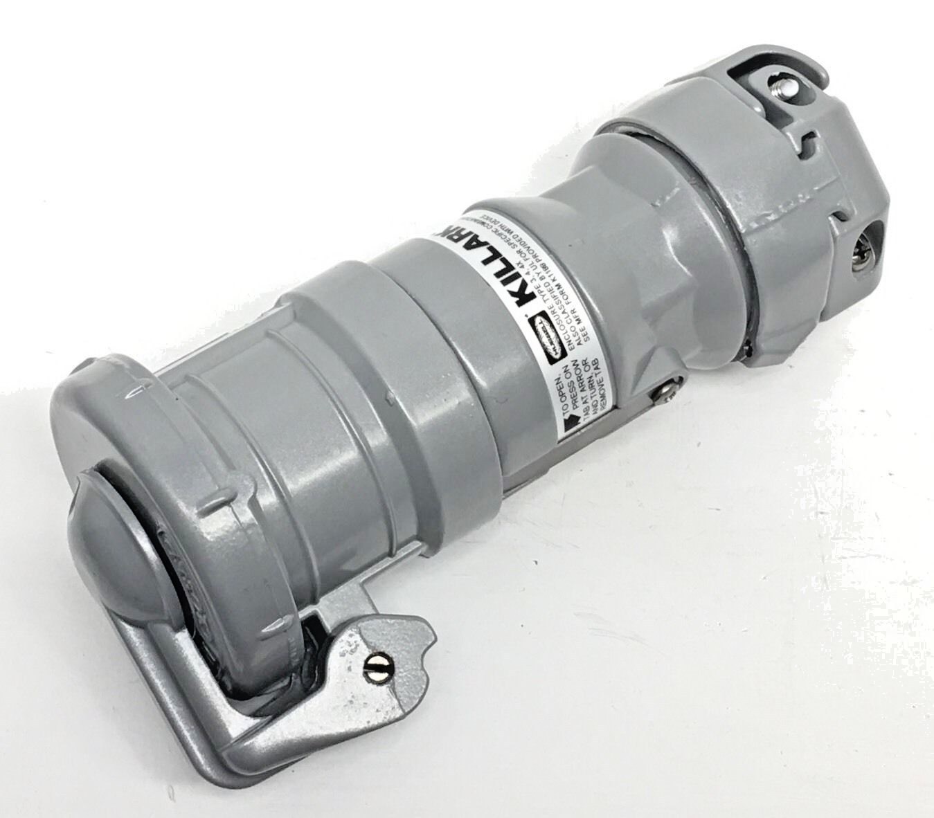 Killark VPR3455 30 Amp Style 1 Pin/Sleeve Connector 4-W 4-P 250/600V 3 ...