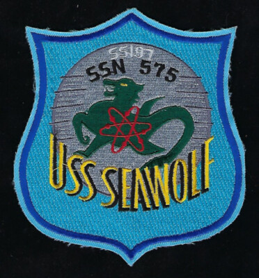 USS SEAWOLF SSN-575 PATCH SUB SUBMARINE DOLPHINS US NAVY | eBay