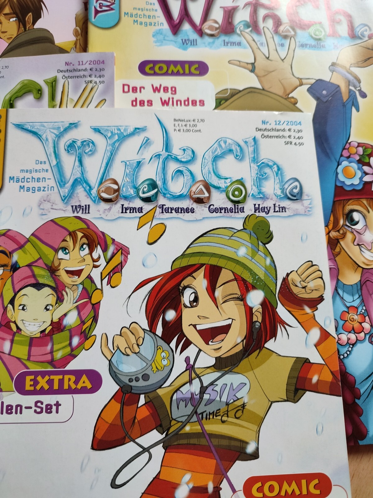 Witch W.i.t.c.h Manga Comics 2004 komplett Top Zustand ohne Gimmick ...