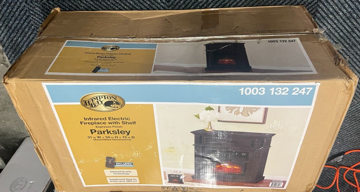 Hampton Bay Electric Fireplace Insert