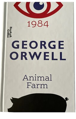 1984 & Animal Farm (2In1) by George Orwell Hardcover Book - 😎 ...