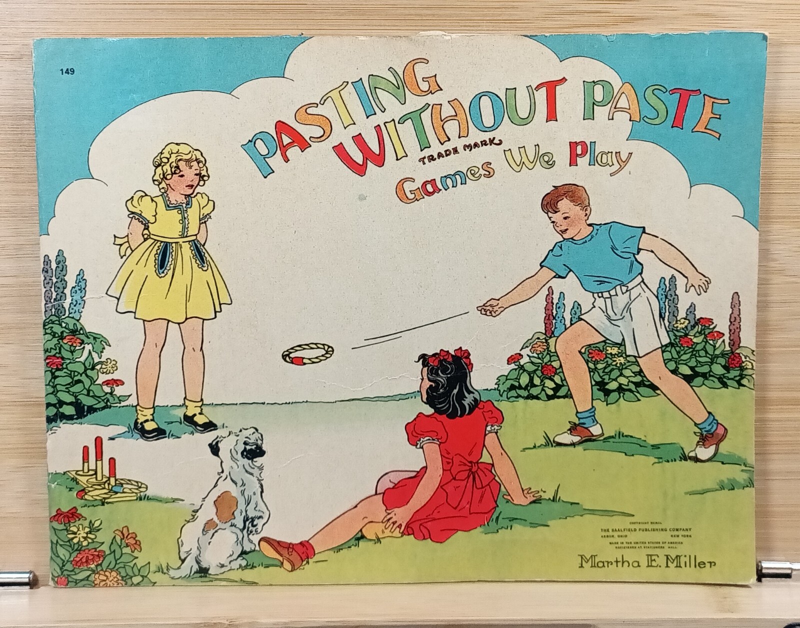 Pasting Without Paste Games We Play by Martha E. Miller (1940) | eBay