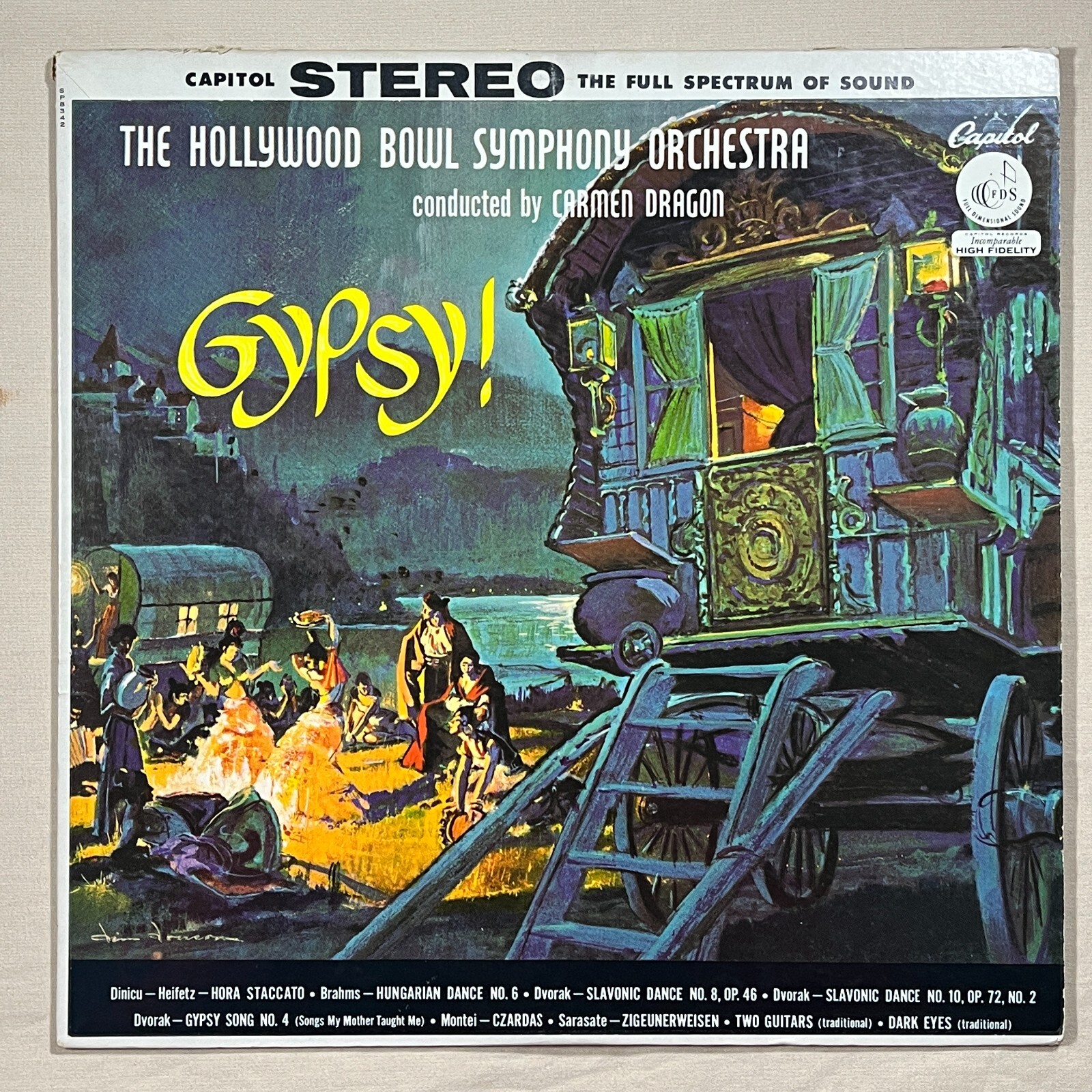 CARMEN DRAGON Gypsy! 1958 Vinyl LP Capitol SP-8342 - VG+ | eBay