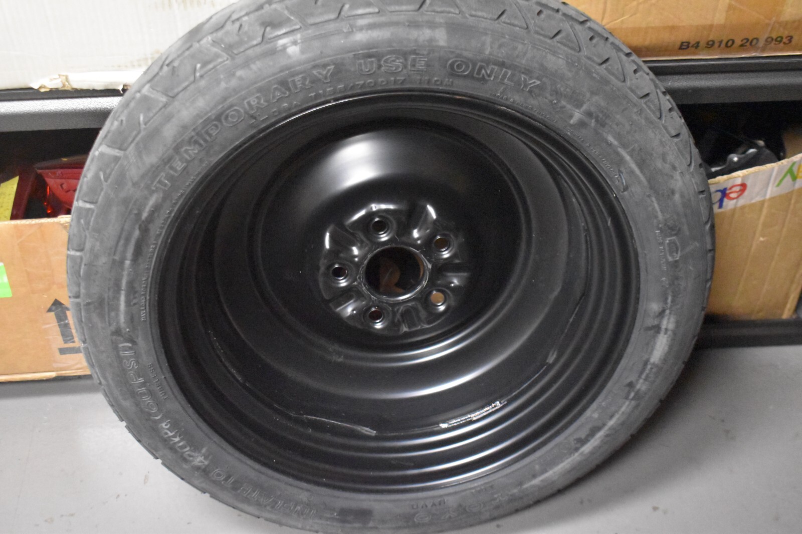 SPARE TIRE WHEEL RIM 17X4 FACTORY OEM | eBay