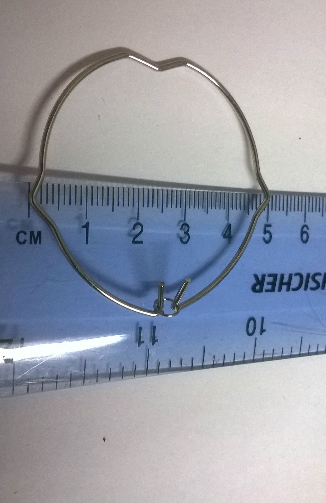 Downlight lamp clip spring retaining ring with lugs spare 35mm MR11 ...