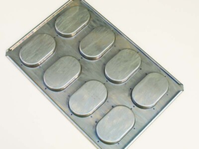 Chiyoda Metal Dacquoise Cake Madeleine Mold 8P Baking Sheet Oven | eBay