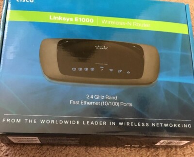 Linksys E1000 300 Mbps 4-Port 10/100 Wireless N Router 745883589418| eBay