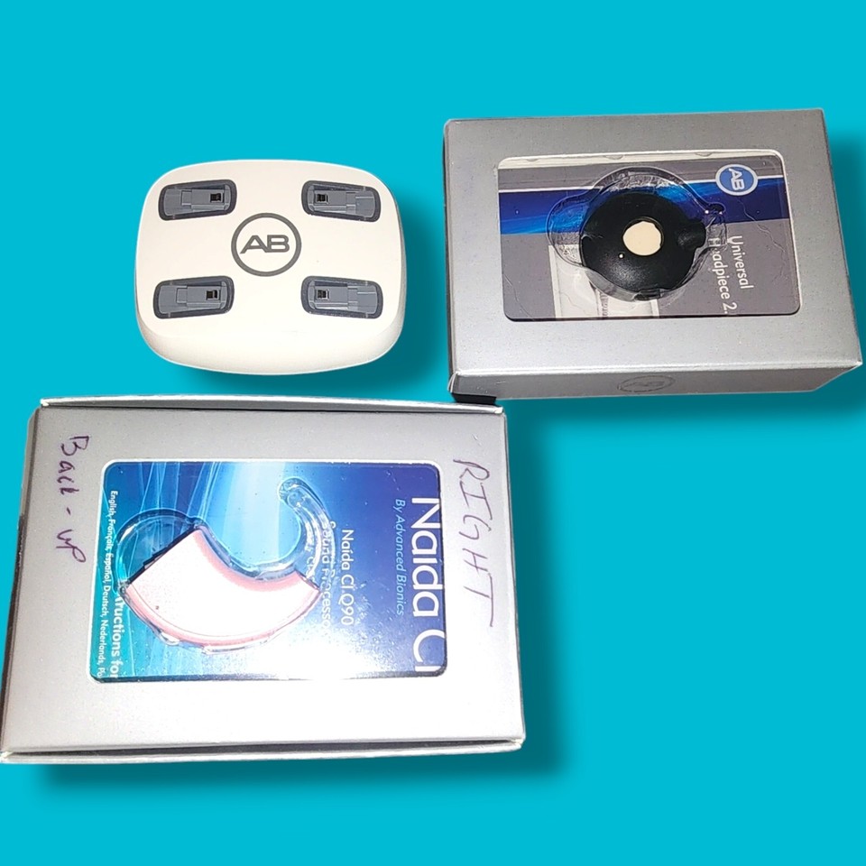 Naida CI Q90 CI-5280 Sound Processor /w Headpiece | Advanced Bionics ...