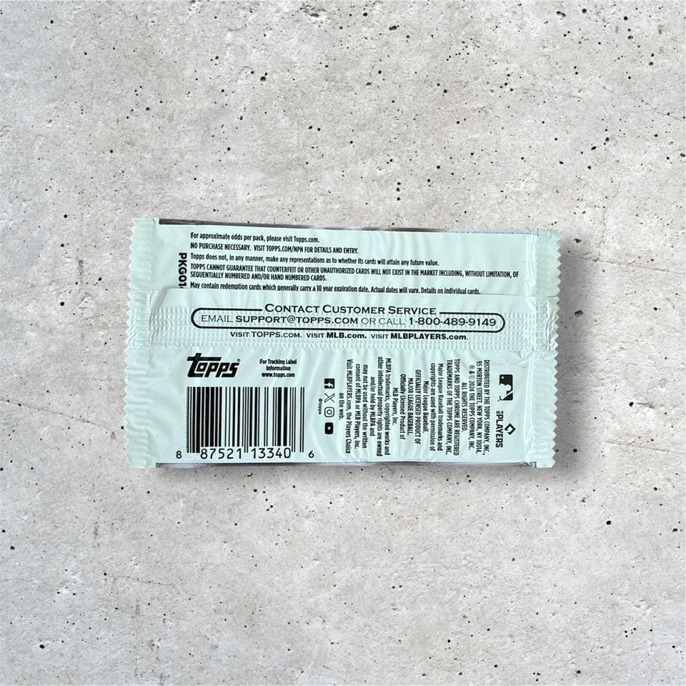 2024 Topps Chrome x Mitchell & Ness Lids Exclusive Pack QUANTITY ...