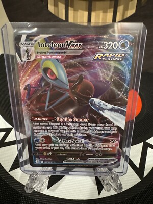 Pokémon TCG Inteleon VMAX Fusion Strike 079/264 Holo Ultra Rare | eBay