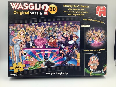 WASGIJ ORIGINAL 30 STRICTLY CAN’T DANCE 1000 PIECE JIGSAW PUZZLE ...