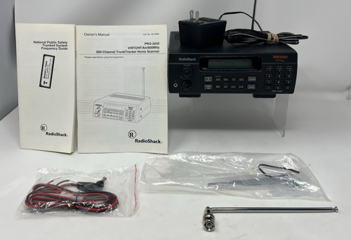Radio Shack TrunkTracker PRO-2050 800MHz 300 Channel Trunking Scanner w ...