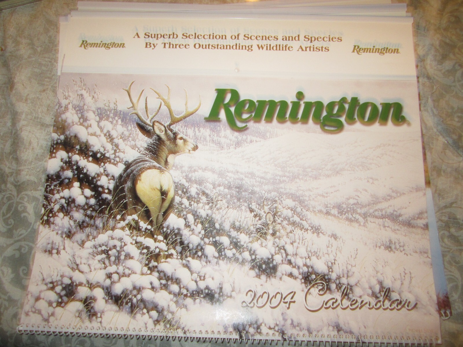 Remington's Calendar 2004 SELECTION OF SCENES AND SPECIES BY 3 ARTISTS ...