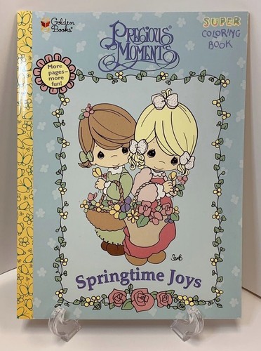 Precious Moments Golden Books Springtime Joys COLORING BOOK 1998. New ...