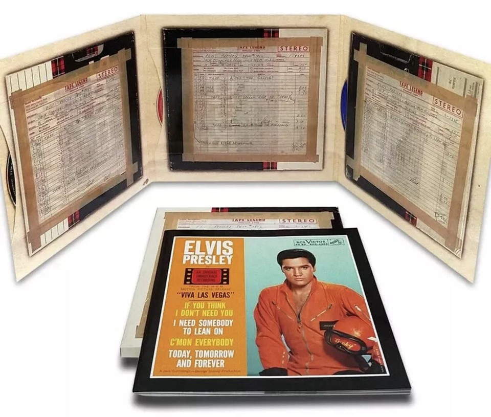 Elvis Presley The Viva Las Vegas Sessions OOP FTD 3 CD Box Set Brand ...