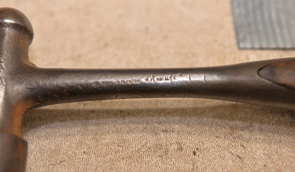 Antique H D Smith perfect handle hammer rare railroad ball pein ...