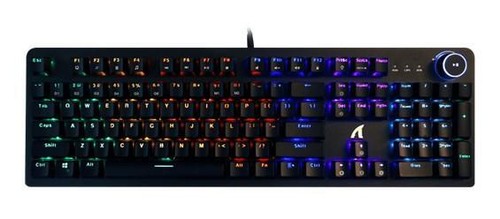Alpha Elite Full Size Wired Mechanical Gaming Keyboard Customizable RGB ...