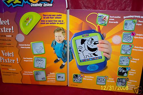 FISHER PRICE PIXTER CREATIVITY SYSTEM Blue Yellow | eBay UK