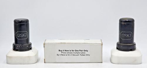 12SK7 2 Tubes (New Old Stock) Test New 1 Year Warranty | eBay