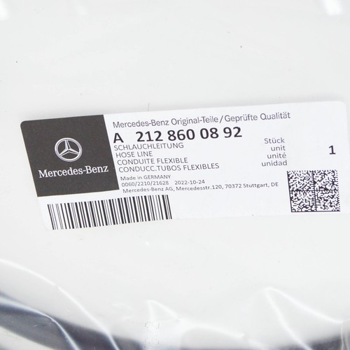 MERCEDES-BENZ E W212 WASHER NOZZLE HEATED HOSE LHD A2128600892 NO DUTY ...