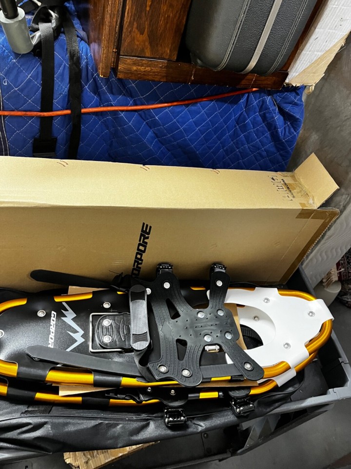 Gorpore Snow Shoes Gold 30 Inch With Carry Case | eBay