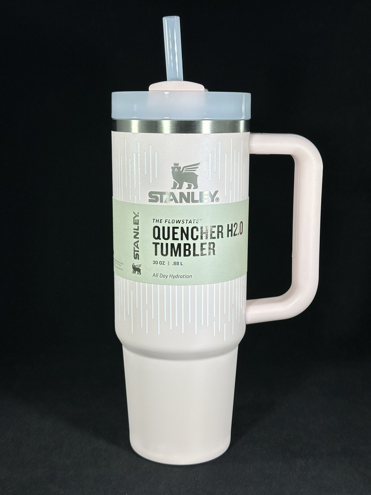 STANLEY Quencher H2.0 TUMBLER 30oz - Soft Rain Bloom