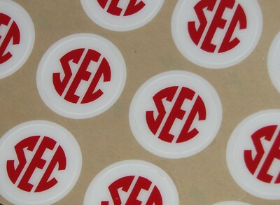 SEC GEORGIA BULLDOGS UGA Football Helmet Decals Qty (2) 1.25" FULL Size ...