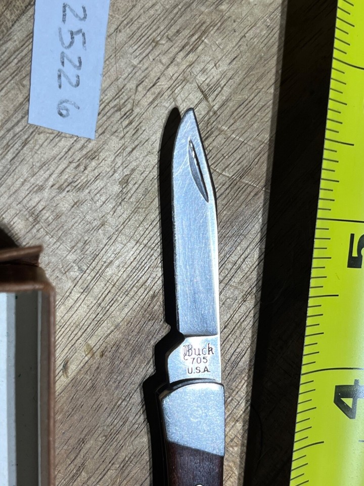 Vintage Buck 705 knife USA (25226) | eBay