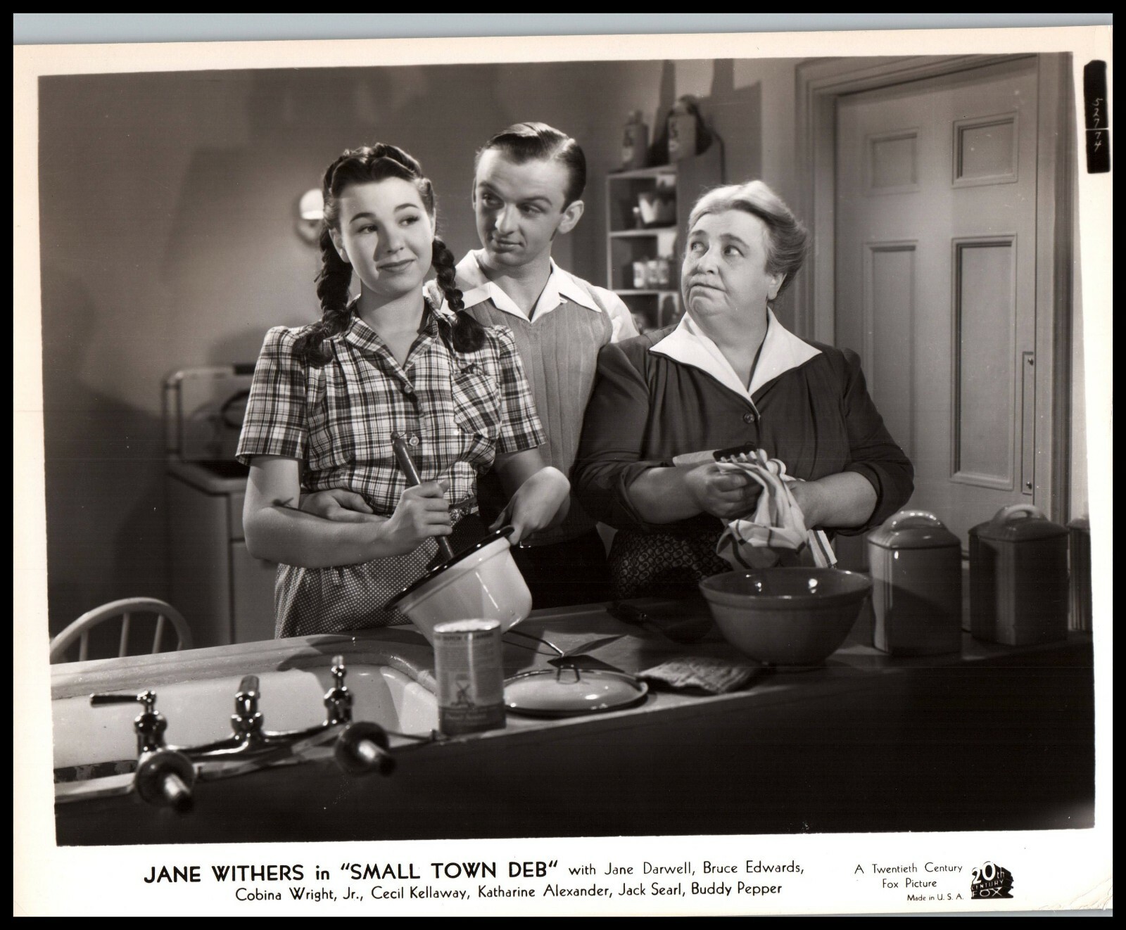 Jane Withers in Small Town Deb (1942) PORTRAIT ORIGINAL VINTAGE PHOTO ...
