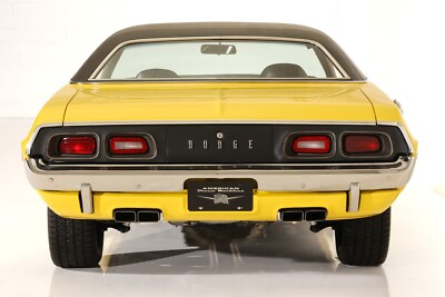 1972 Dodge Challenger JA YELLOW (Rear) POSTER 24 X 36 INCH SWEET! | eBay